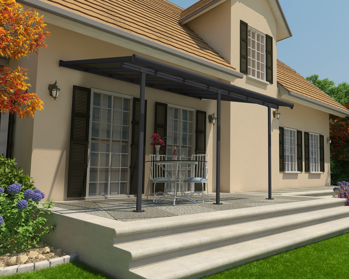 Sierra Patio Cover | Pergola | Verandah » Tip Top Yards - Canopia - Palram