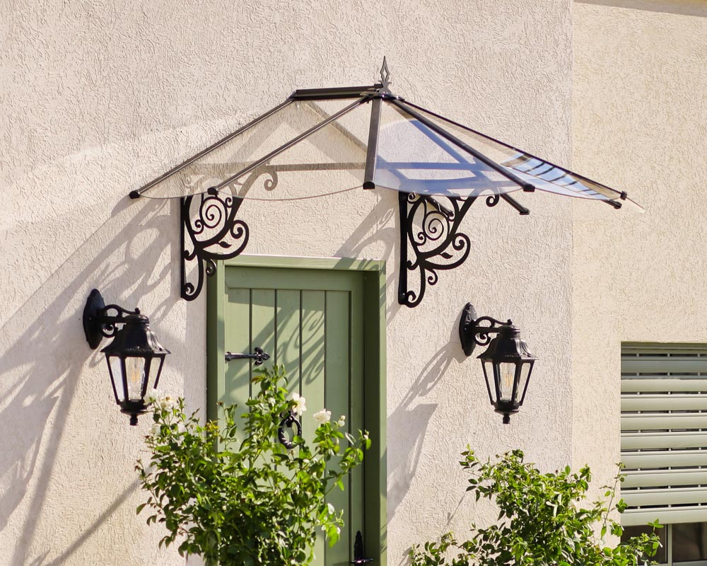 Lily Door Awning | DIY Awning Kit from Palram » Tip Top Yards