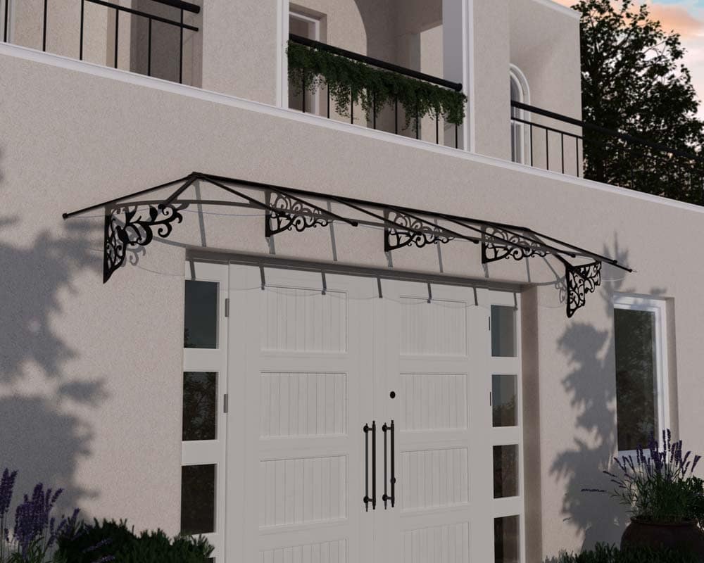 Lily Door Awning | DIY Awning Kit from Palram » Tip Top Yards
