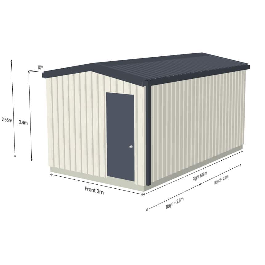Custom Design Medium Shed Kit » Tip Top Yards