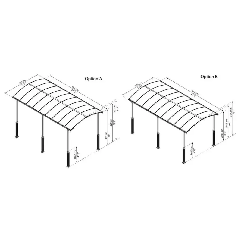 Alpine Carport Carport Kit » Tip Top Yards